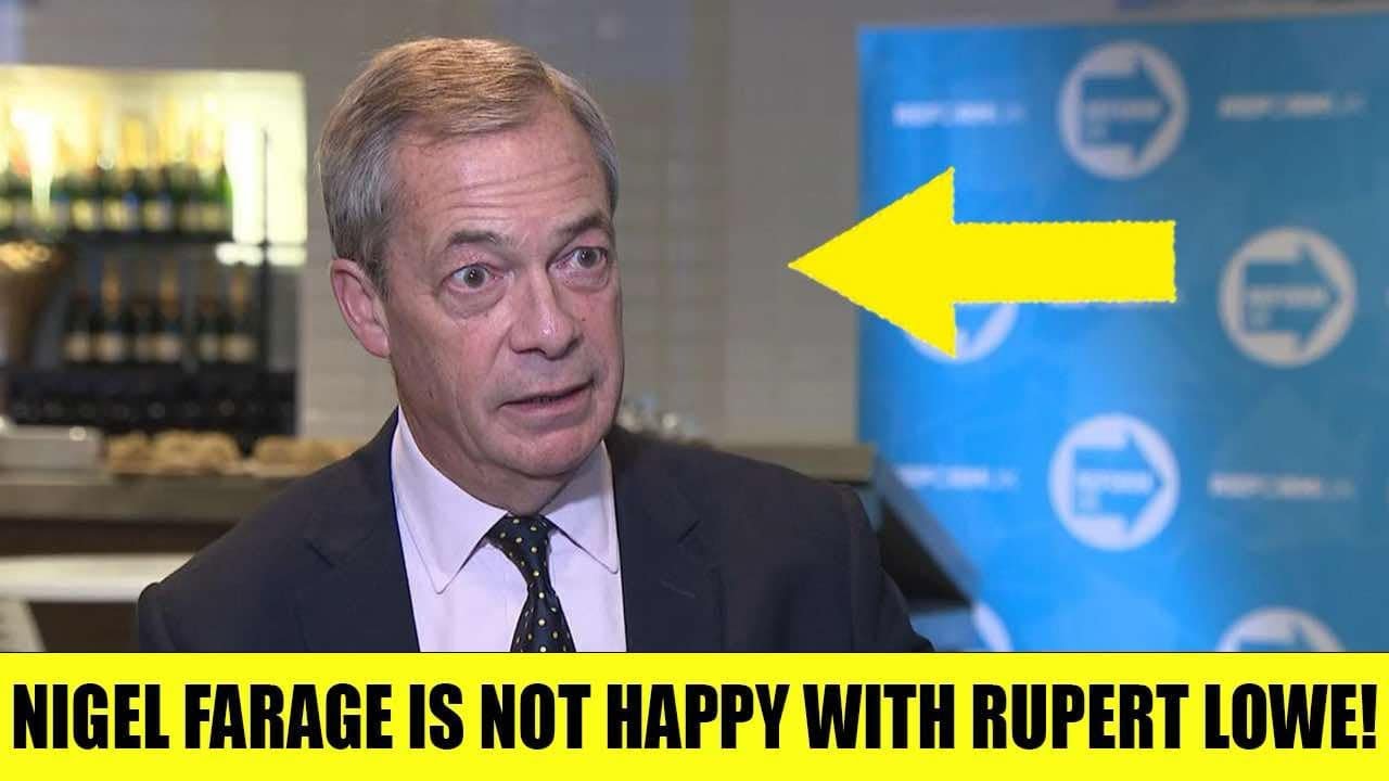 Watch As Reforms Nigel Farage Gets ANGRY On Live TV And SLAMS His MP ...