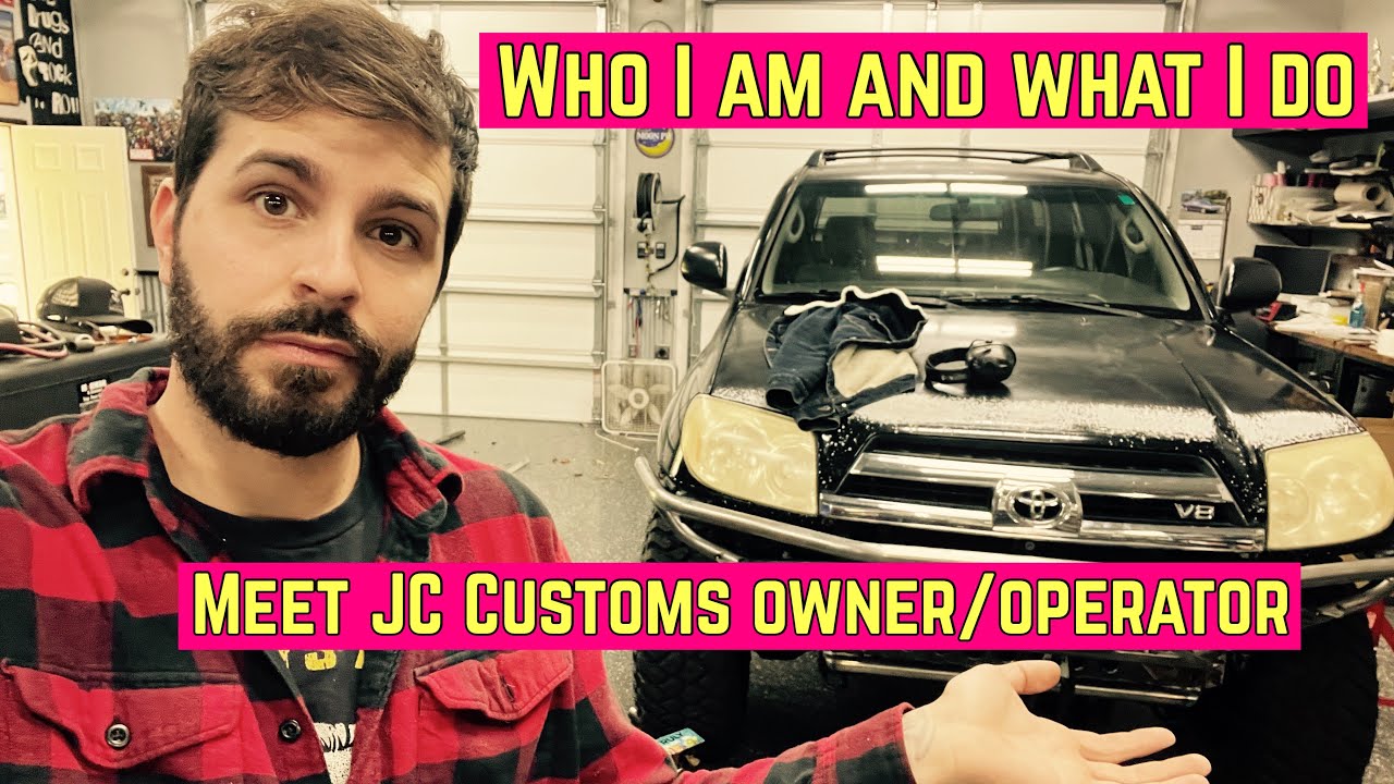Intro to the JC Customs YouTube channel - YouTube