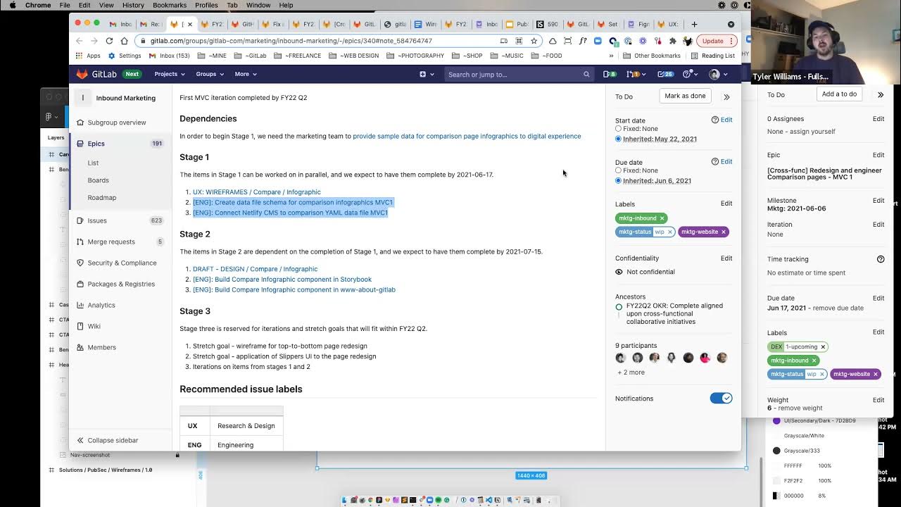 FY22 Q2 OKR Planning: Redesigning GitLab Comparison Pages - YouTube