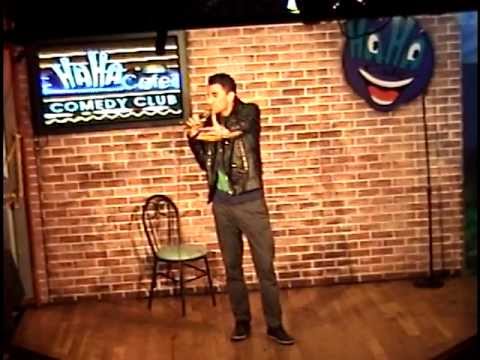 Anosh Sheytan - The Swedish Comedian @ Haha Cafe - YouTube