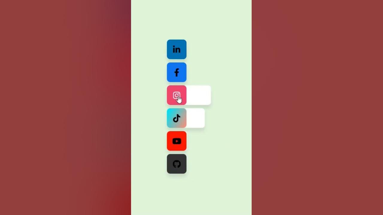 Social Media Animated Shorts Csseffect Htmltutorial Youtube