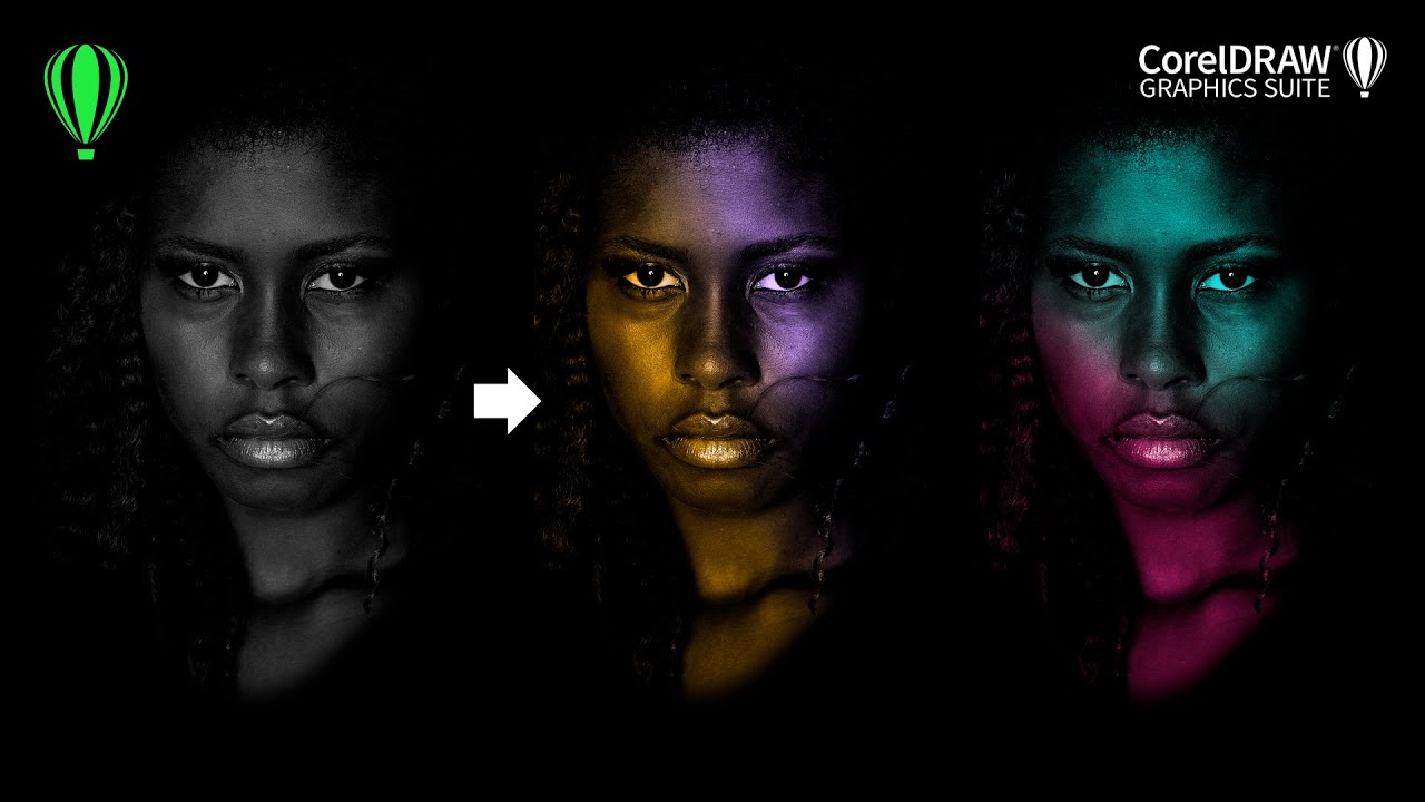 CorelDRAW tips&tricks - dual lighting effect (dual neon effect) in ...