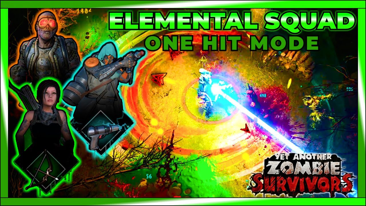 ELEMENTAL Squad in One Hit Mode on the New Map Yet Another Zombie ...