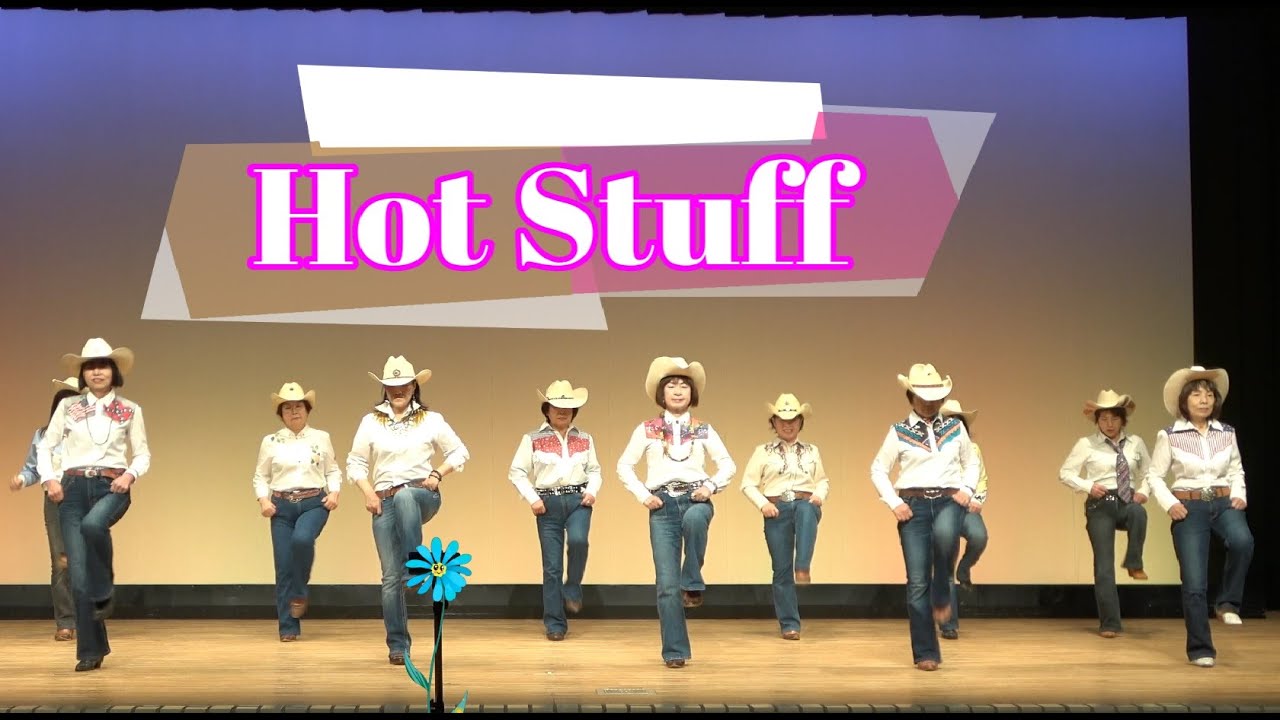 Hot Stuff CountryDance カントリーダンス - YouTube