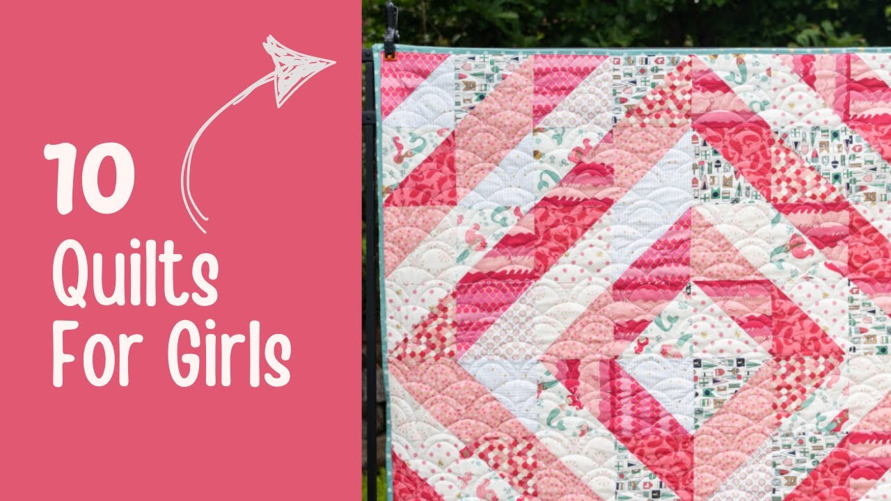 Quilt Patterns For Girls Puff Quilt Tutorial Charm Pack Friendly See