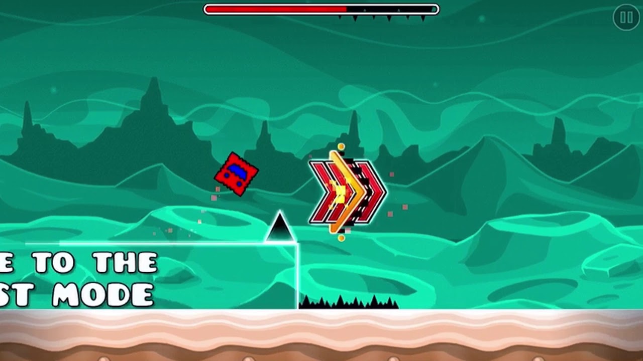 Dual challenge - a geometry dash lvl - YouTube