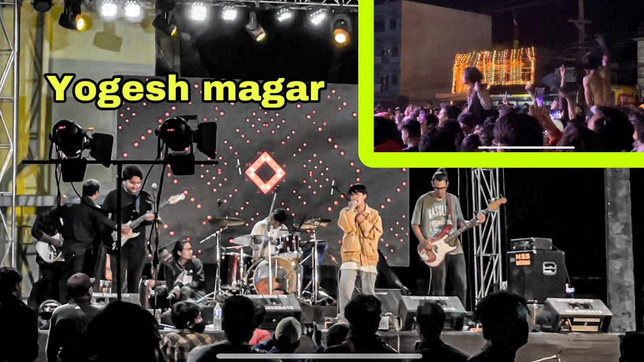 Jaba Sandhya hunxa singing by yogesh Magar - YouTube