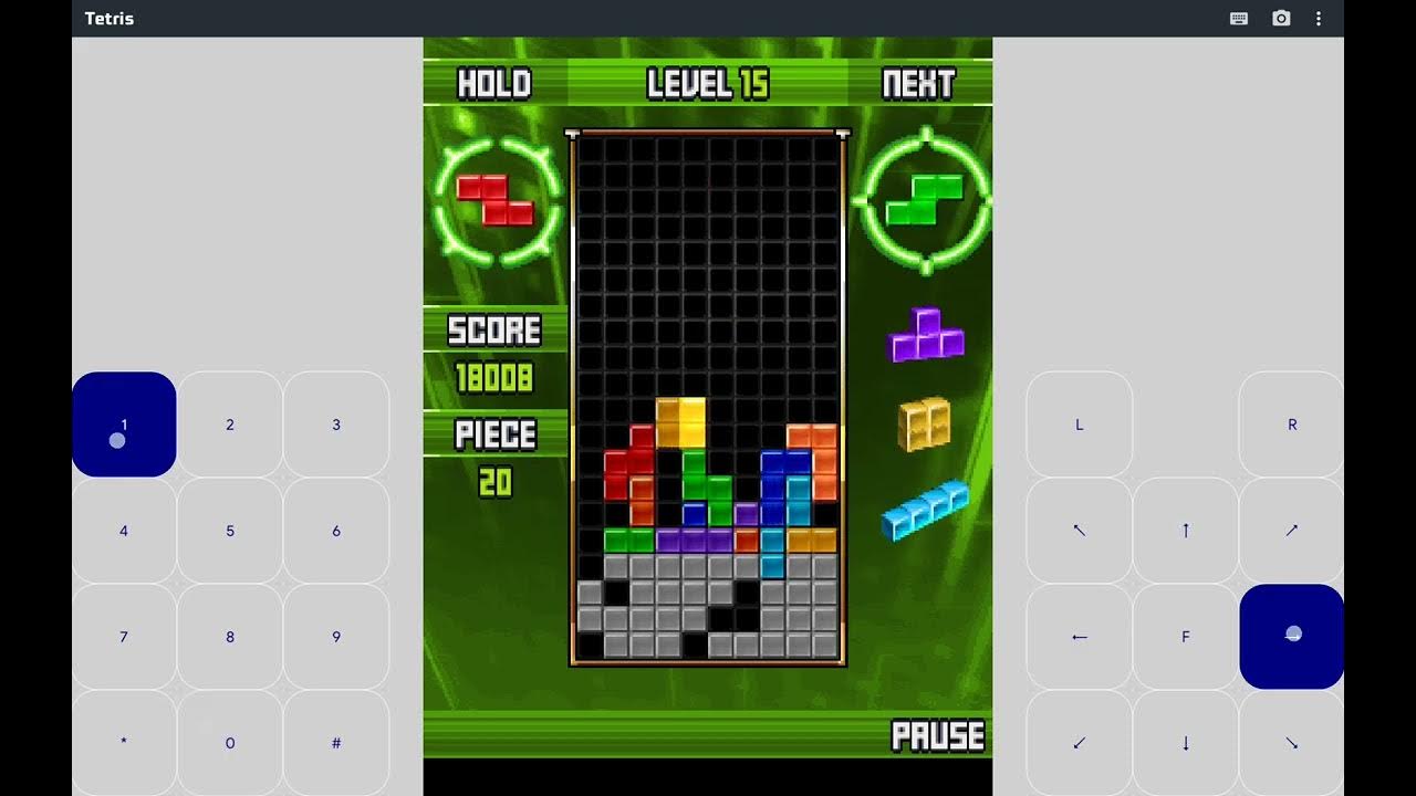 Tetris Java - Pass'n Play Gameplay (3 Times) - YouTube