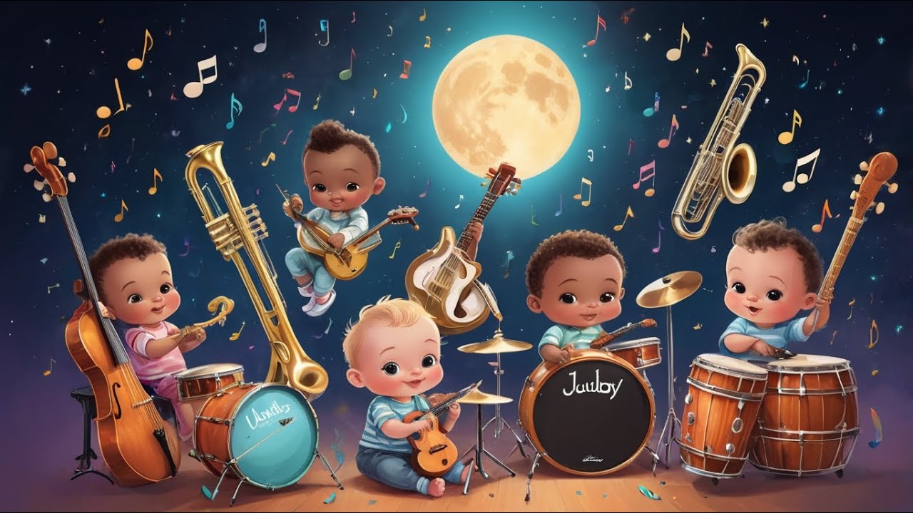 Children's Jazz Song "Moonlight Melodies" - YouTube
