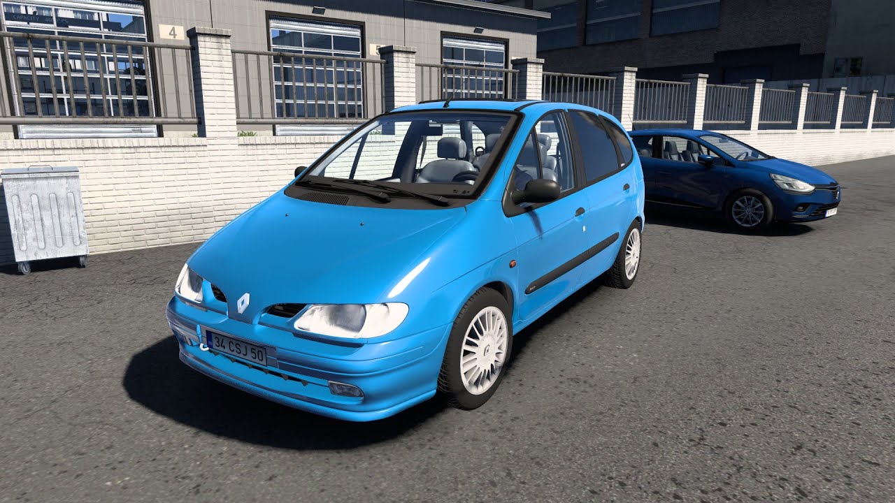 GKVFJX GAMING ETS2 NEW MPV CAR MOD RENAULT SCENIC 2003 BY DENIS215 ...