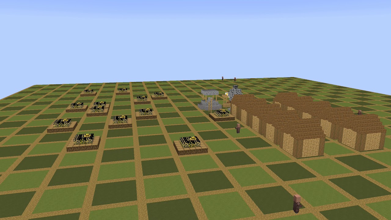 Village Simulation #1 - YouTube