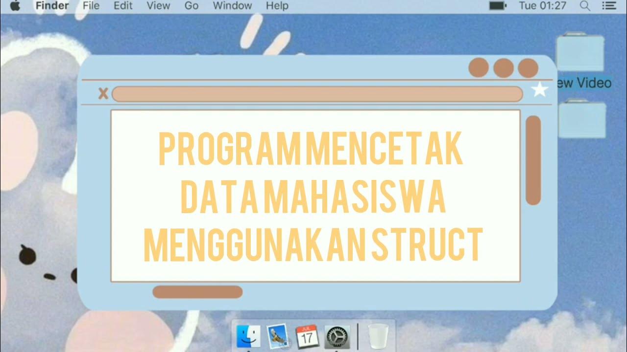 Nabila Puteri || 08011382025095 || Program Data Mahasiswa menggunakan struct - YouTube