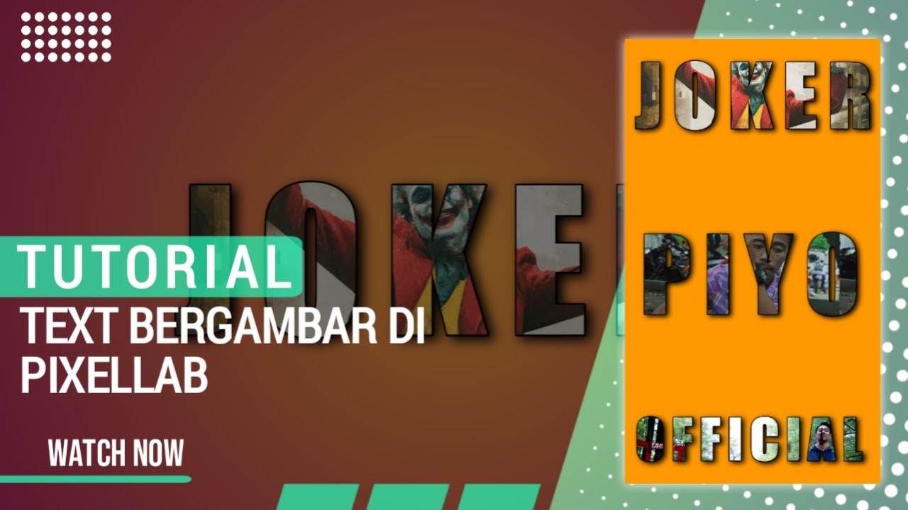 Text Bergambar Paling Keren di Pixellab #Tutorial - YouTube