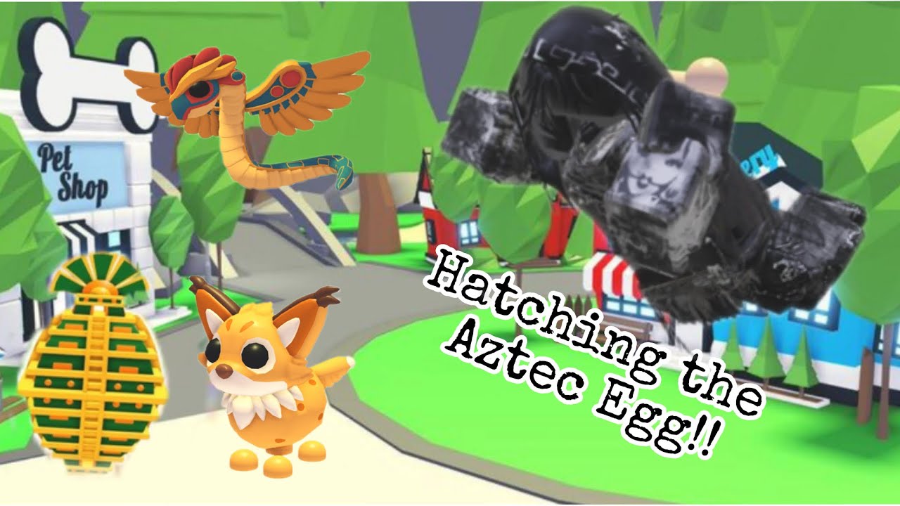 Hatching TEN of the Adopt Me Aztec Eggs to see if we can get ...