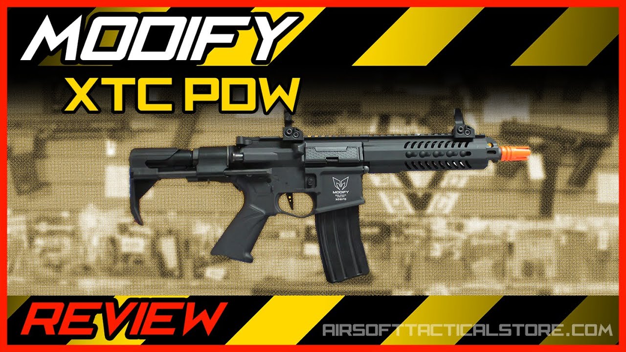 La mejor réplica FULL METAL para CQB, MODIFY XTC PDW / REVIEW en ESPAÑOL - YouTube