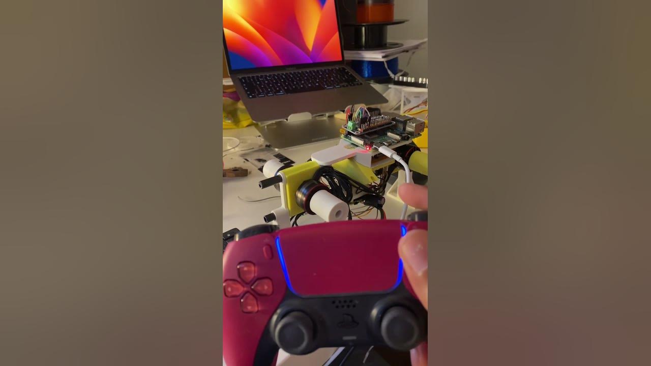 Ros Raspberry Pi Ps5 Controller Youtube