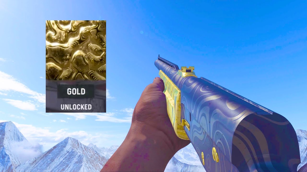 Cod vanguard gold gracey auto shotgun - YouTube