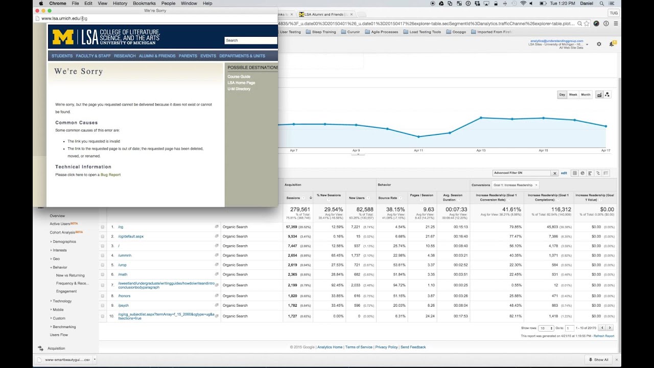 Google Analytics: Standard Report and Filter tutorial - YouTube