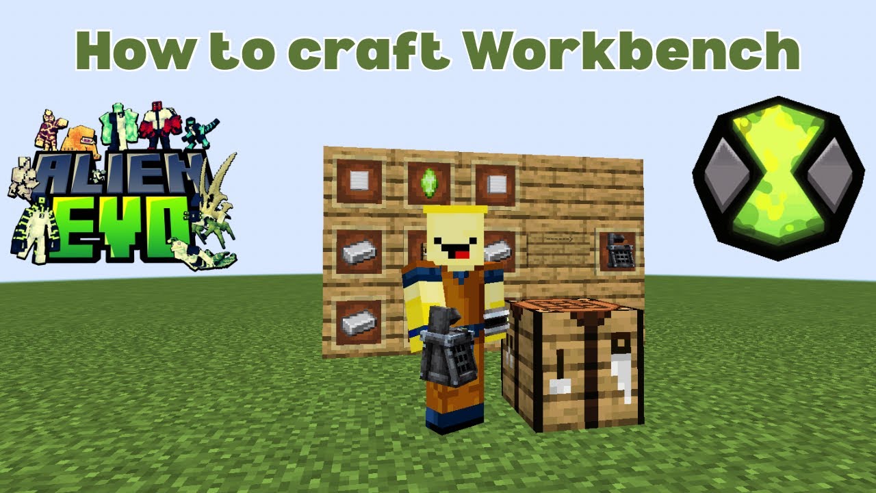 Omnitrix Workbench Build Tutorial - Minecraft Alien Evolution Ben 10 ...