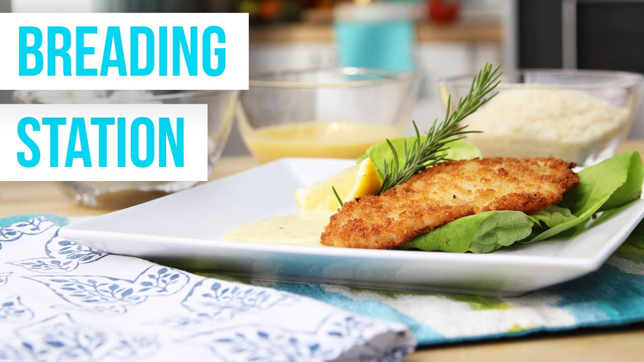 How To Make a Breading Station - YouTube