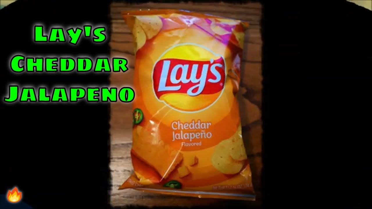 Lay's Cheddar Jalapeno potato chips - YouTube