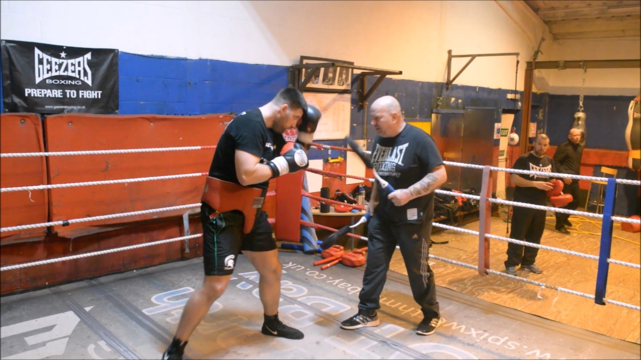 Sam Sexton on the pads with coaches Graham Everett & Jon Thaxton Next ...