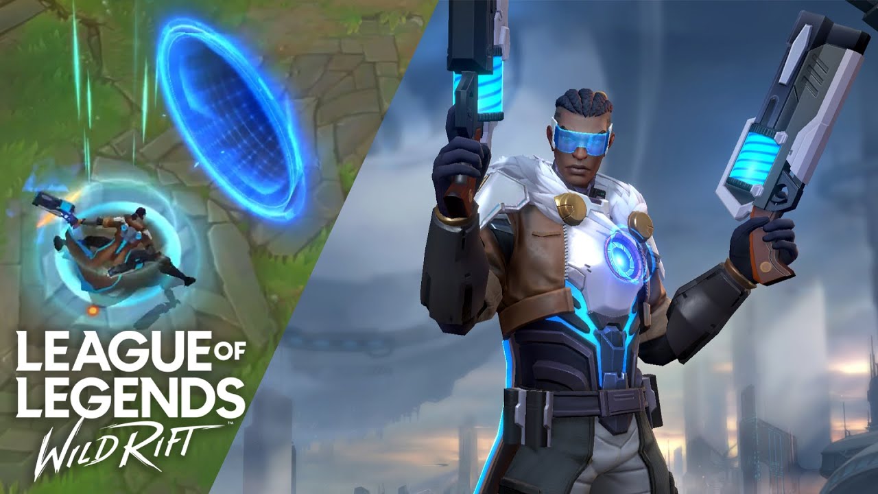Pulsefire Lucian Wild Rift Preview | League of Legends: Wild Rift - YouTube