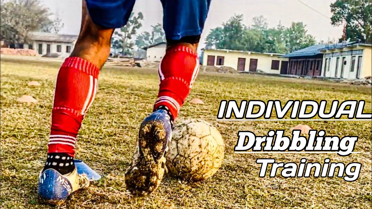 Full Individual Football Training Session 💪 | Individual Dribbling ...