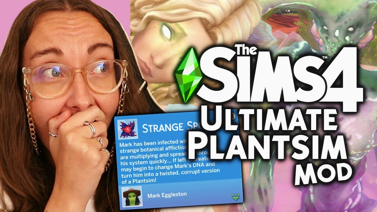 This Plantsim Mod is all I ever wanted for this sims 4 occult! - YouTube
