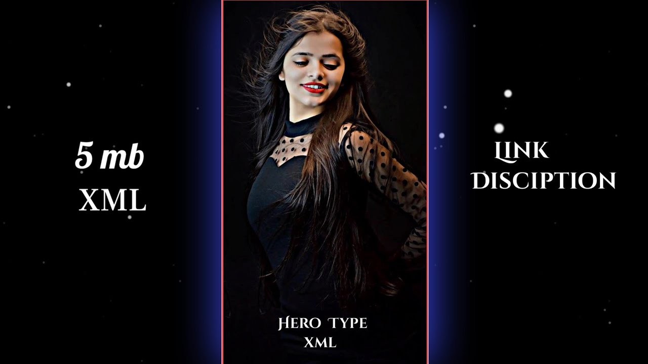 HERO TYPE 😎💖 || NEW XML FILE 🎟️🦋 || NEW TREND XML || #xml #alighimotion #xml_file #short #status ...