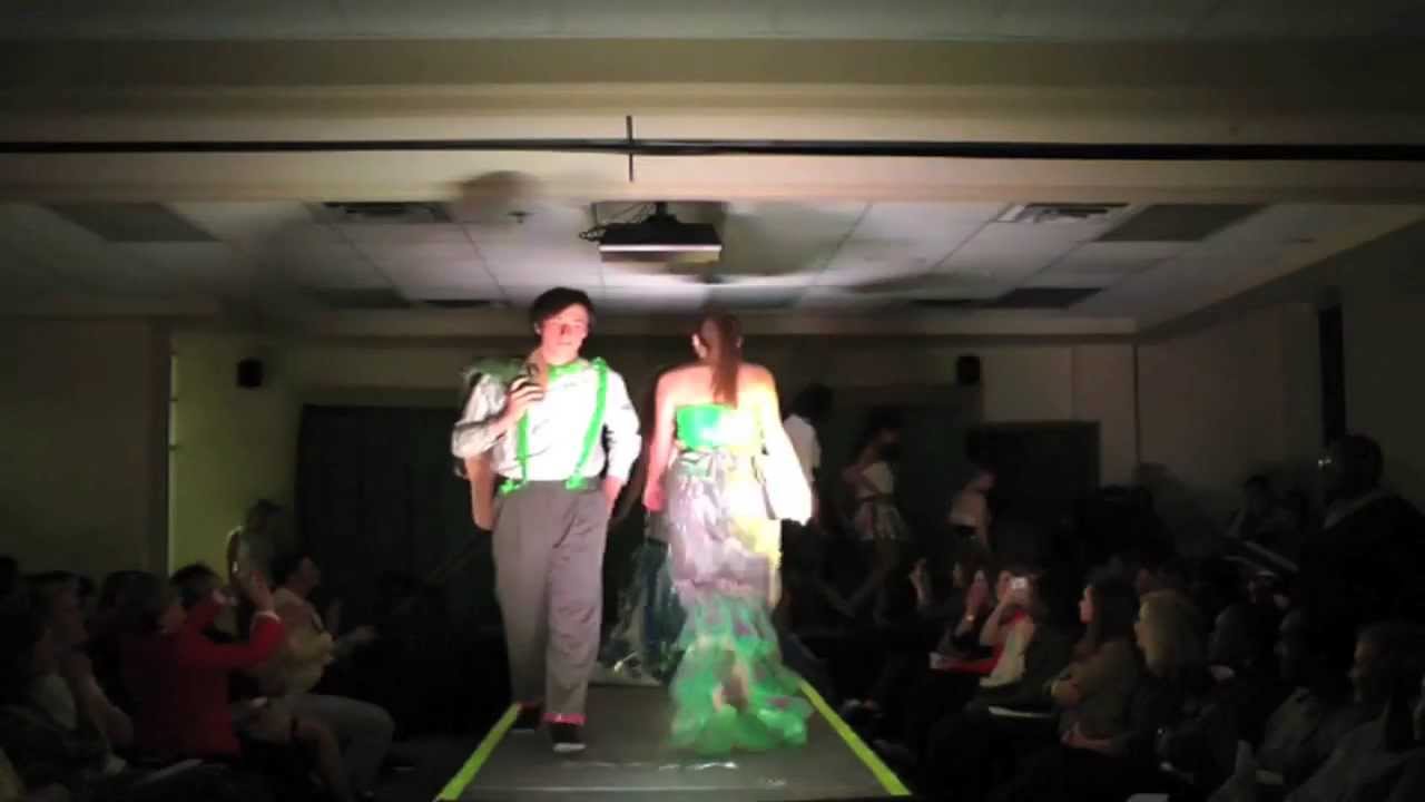Project reclaimed runway---fashion trash to fashion treasure - YouTube
