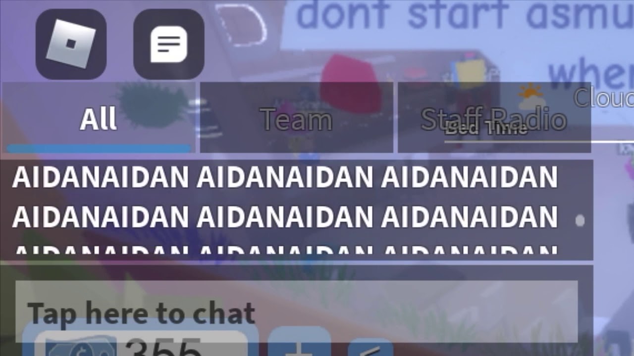 Aidanxxissocute | Chat flood | Bloxton Hotels - YouTube