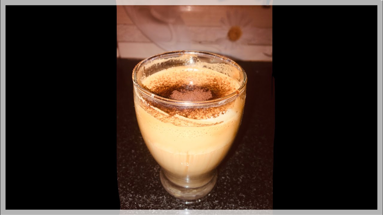 Cappuccino coffee || Hand beaten coffee || Whipped Coffee Recipe #14 ...