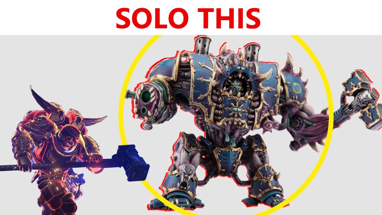 Solo the Hellbrute | Space Marine 2 - YouTube