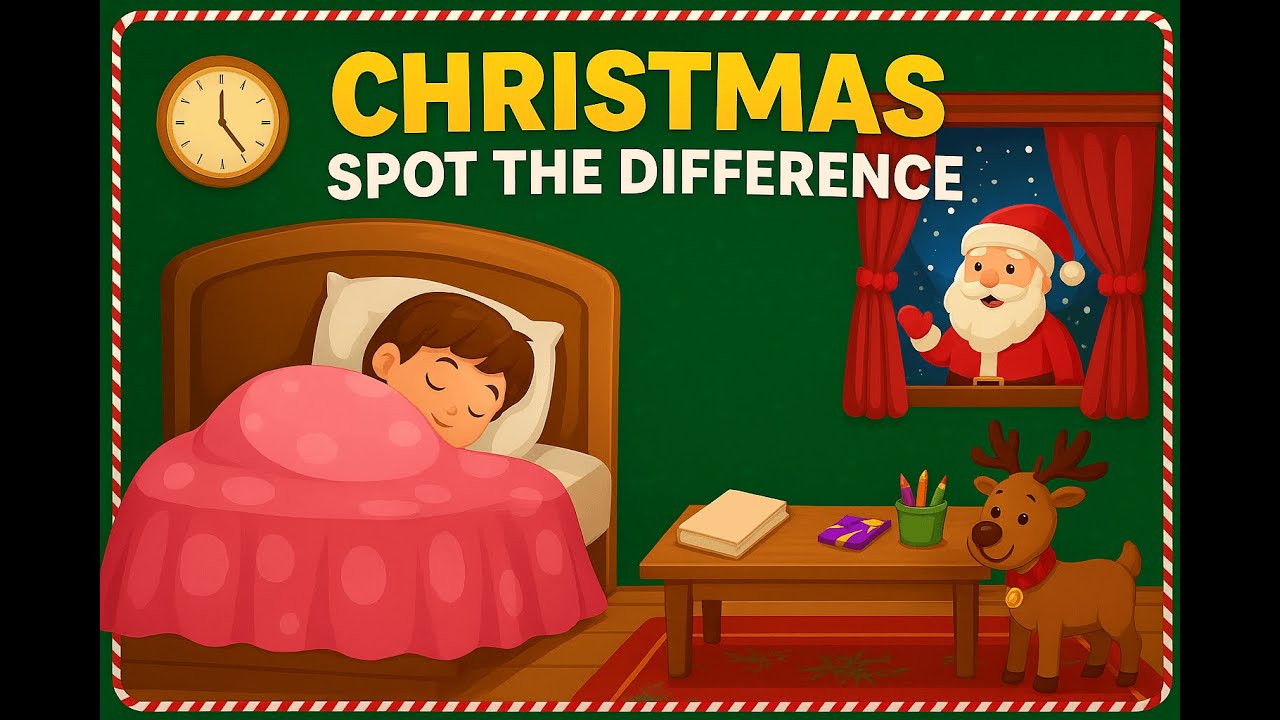 Christmas Game : Spot the Difference 2020 - YouTube
