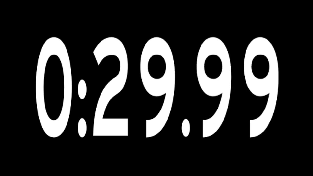 1 Minute Timer With Milliseconds YouTube 1 Minute Timer With Milliseconds YouTube