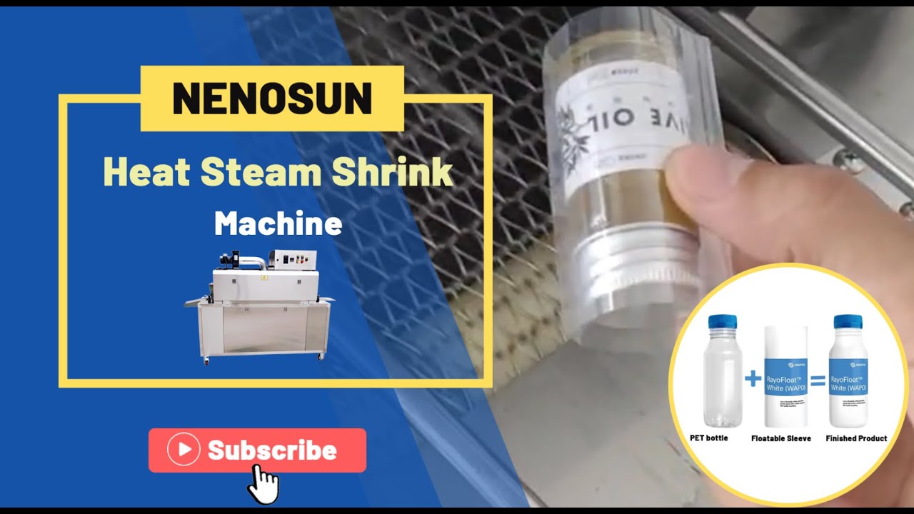 Nenosun Bottle Heat Steam Shrink Machine Film Packaging Machine # ...
