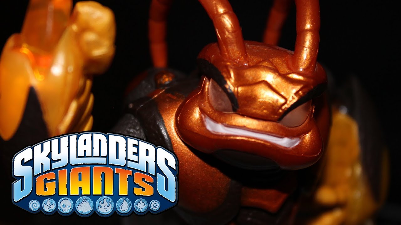 SKYLANDERS GIANTS - SWARM GIANT SKYLANDER REVIEW - YouTube