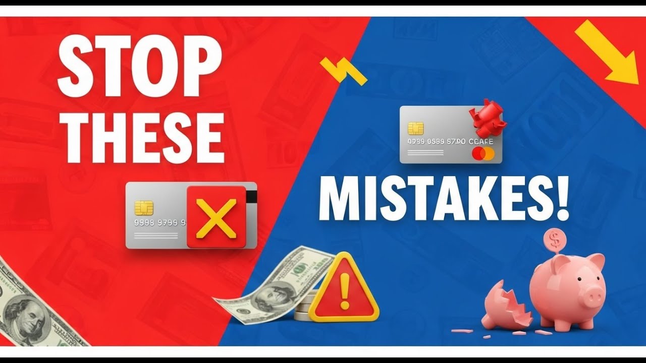 ⚠️ Common Credit Card Mistakes to Avoid | Smart Money Tips - YouTube