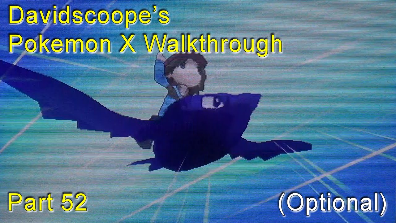 Pokemon X Walkthrough Part 52 - Waterfall Areas (Optional) - YouTube