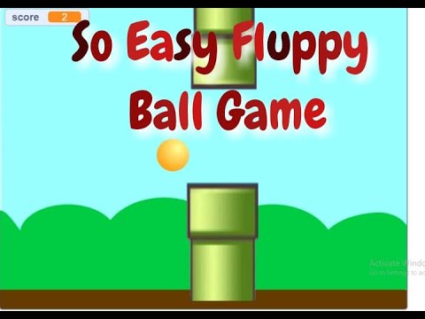 Floppy Ball Game in Scratch #scratch #easy #code #simple #scratchcode #codind #coding # ...