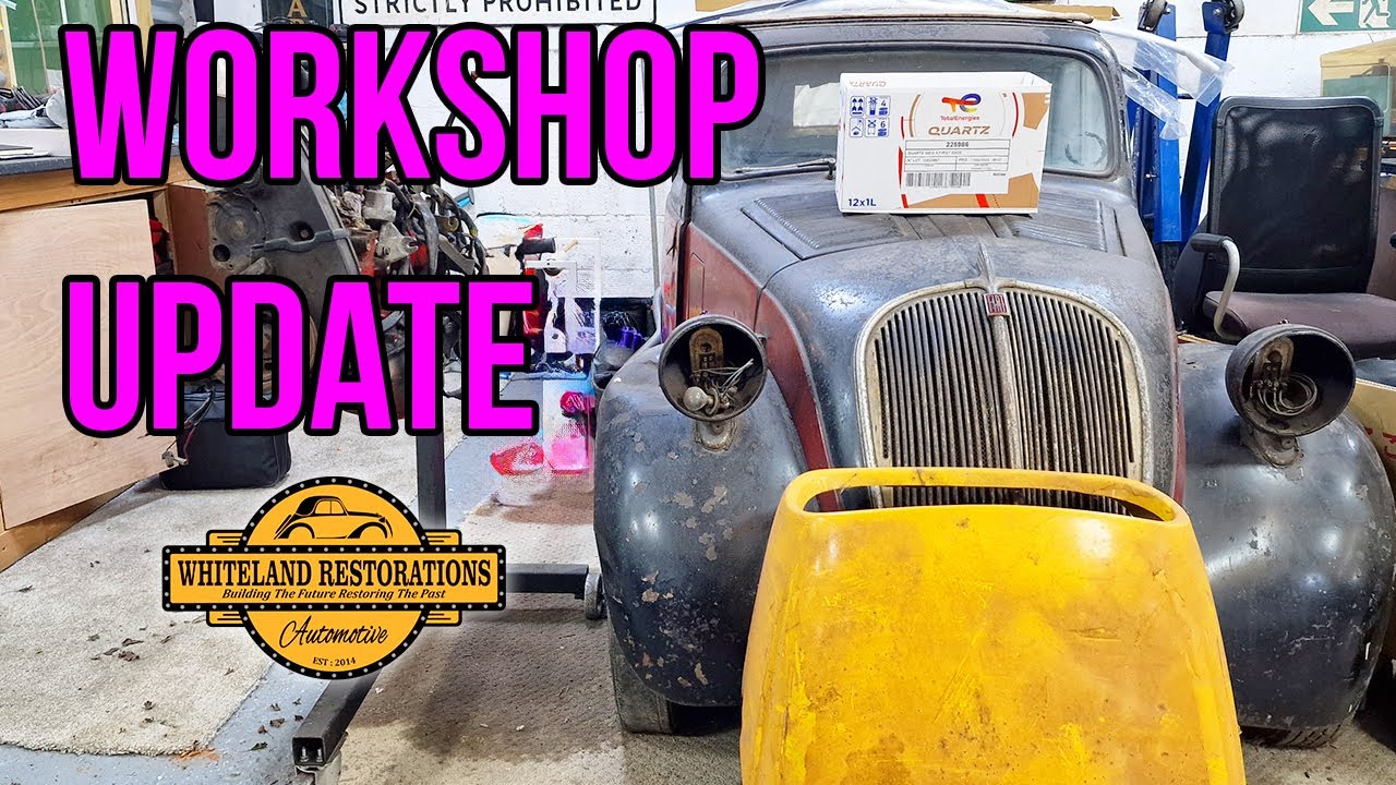 End of Week Workshop Update - The Biggest Move Around Yet! - YouTube