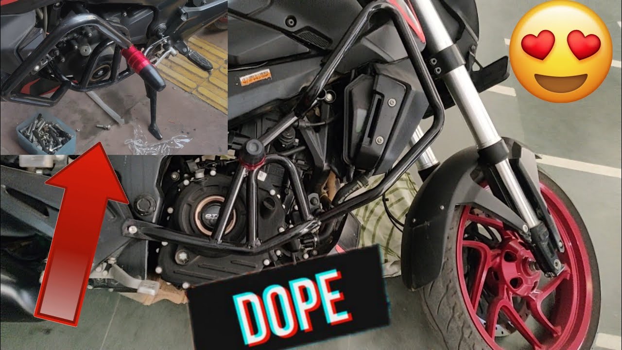 Modification for BAJAJ DOMINAR400/250 | Best CRASH GUARDS for dominar ...