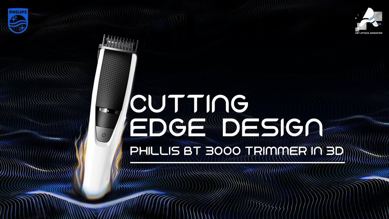 @PhilipsBT 3000 Trimmer | Product 3D Animation Film | Motion Design ...