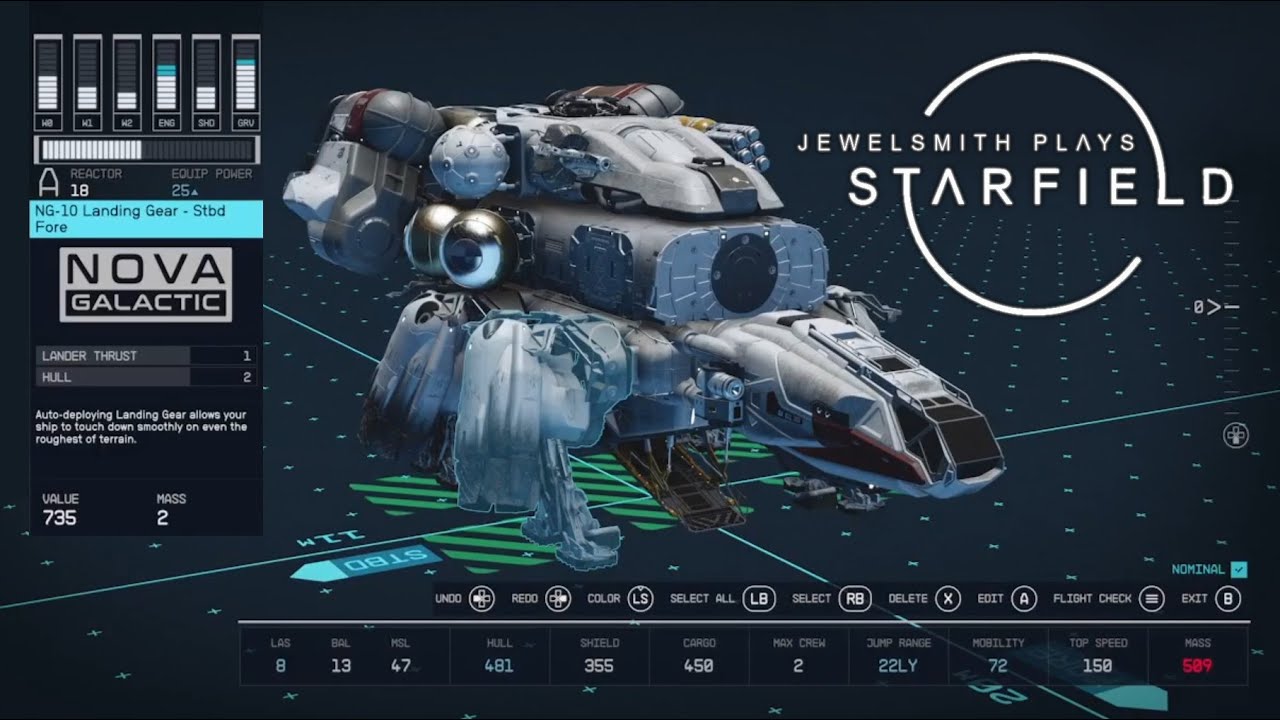 STARFIELD Freestar Rangers / The Rock / Ship Building / Codos ...