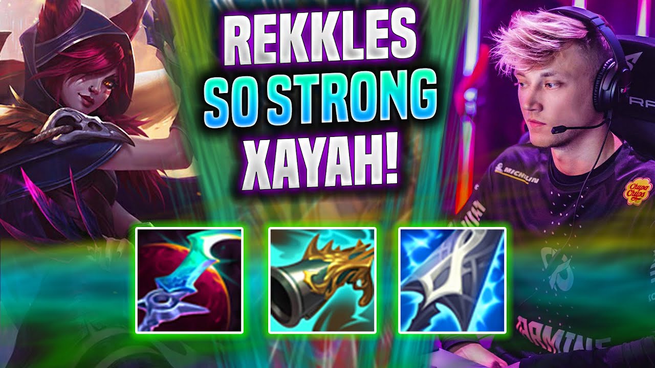 REKKLES IS SO STRONG WITH XAYAH! - KC Rekkles Plays Xayah ADC vs Zeri! | Season 2022 - YouTube