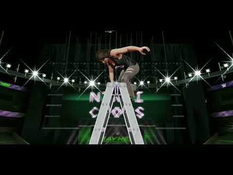 wwe nikki cross vs naomi for womens money in the bank ladder match(sorry for the game lag)