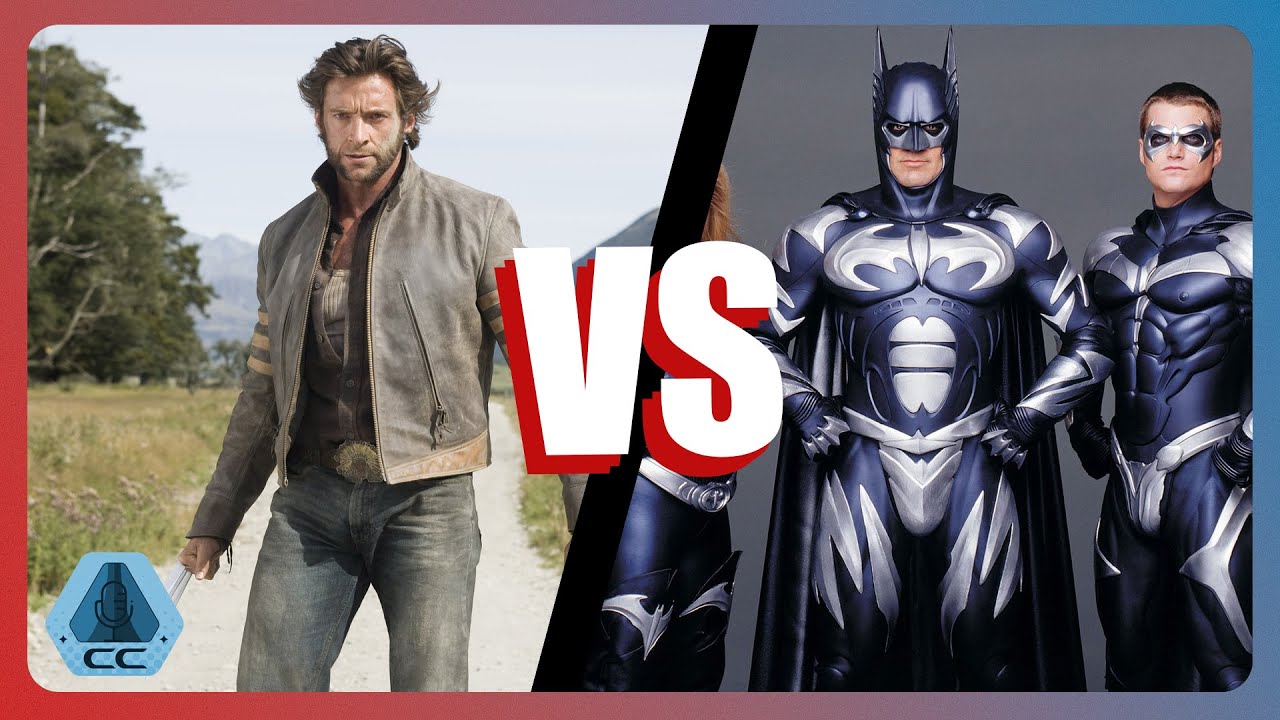 The Battle of Bad: X-Men Origins Wolverine vs Batman & Robin (1997 ...