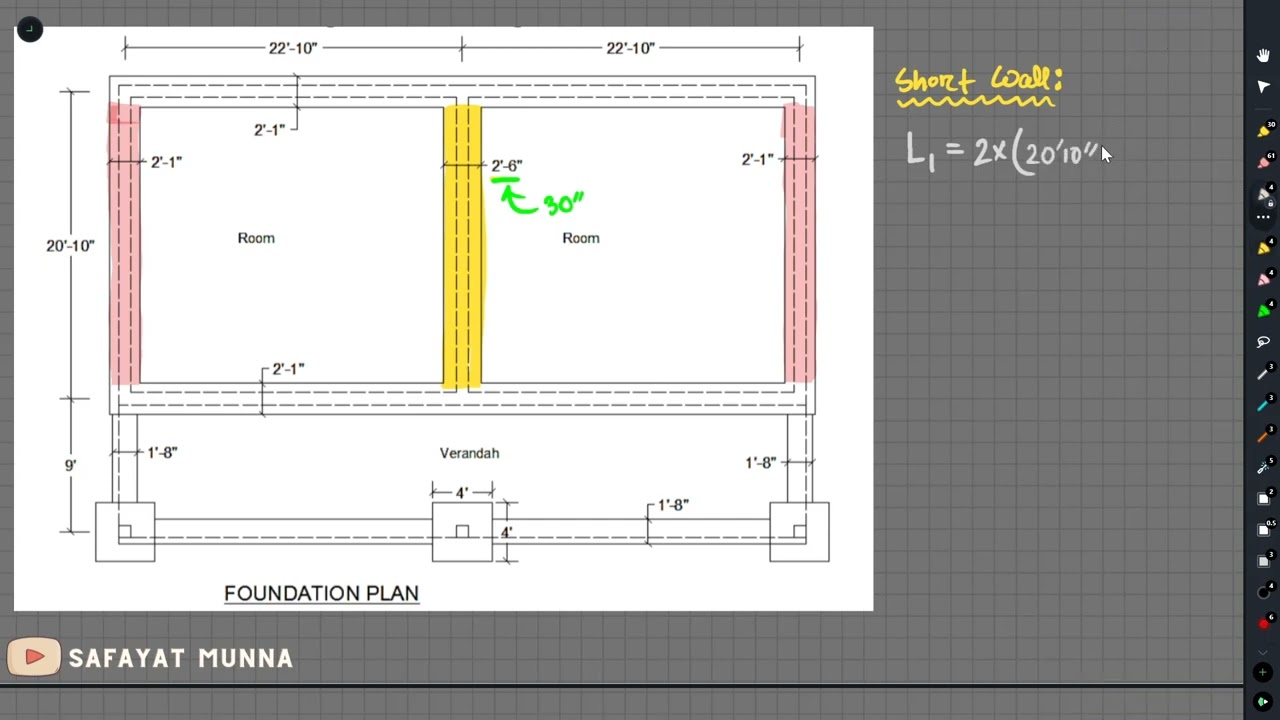 9. Long Wall, Short Wall Method For Earth Excavation - Quantity ...