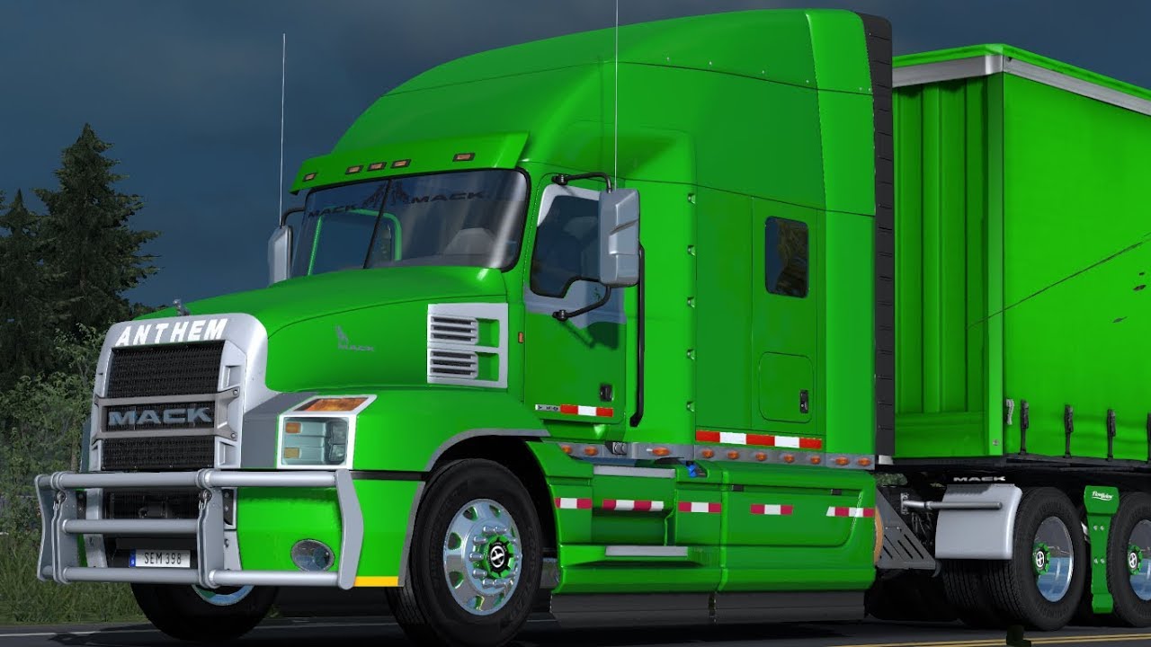 Presentación nuevo Mack Anthem 2018 (ATS) - YouTube